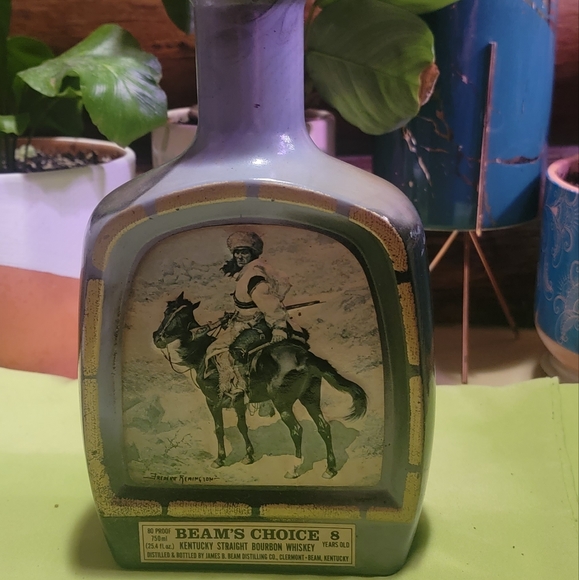 Jim Beam | Accents | Jim Beam Vintage Decanter With Stopper Indian ...